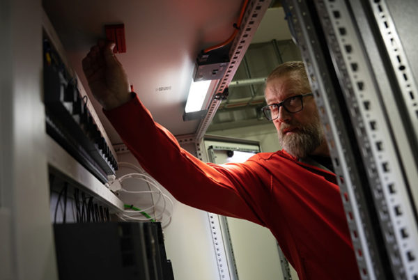 Dafgård: Installation in electrical control panel - MAUS®️ Fire Safety